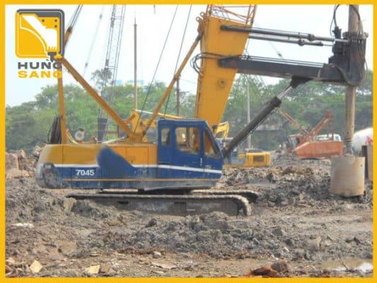 Cách thổi rửa vệ sinh lỗ khoan cọc khoan nhồi